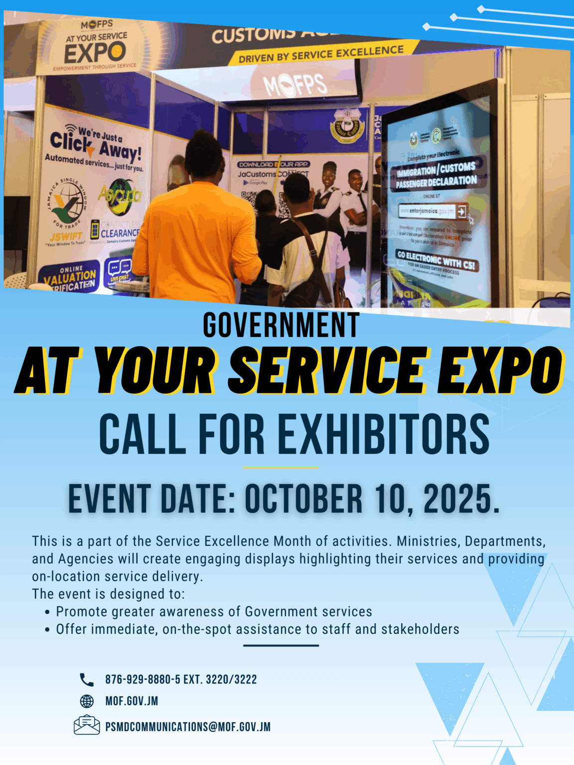 GOJ Service Excellence Month – Ministry of Finance & Public Service