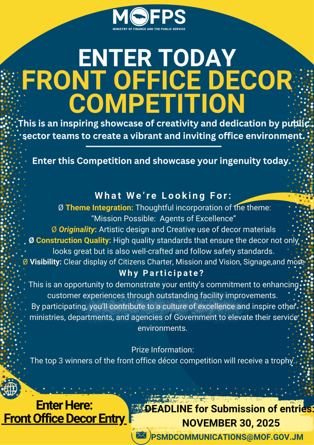 GOJ Service Excellence Month – Ministry of Finance & Public Service