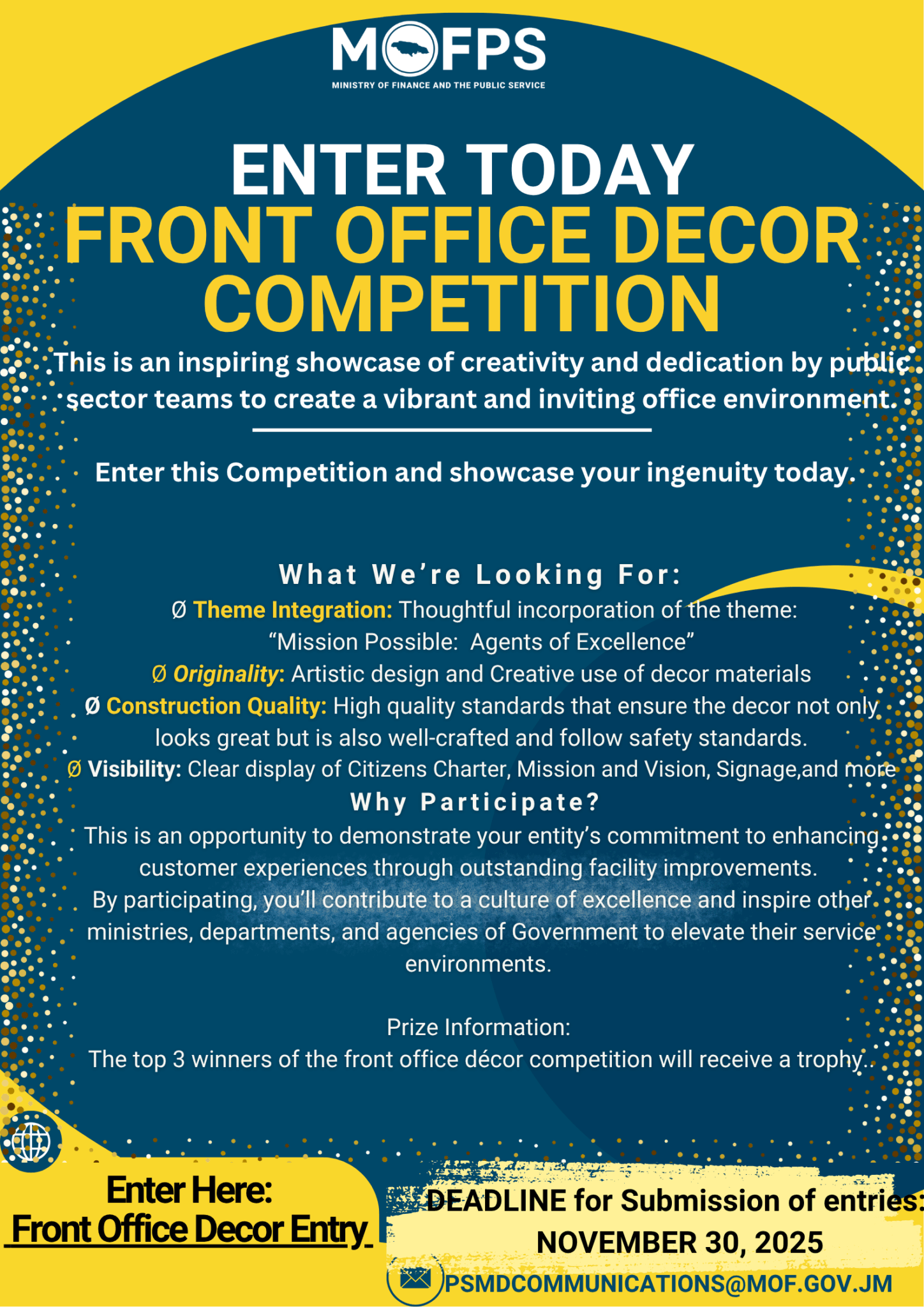 GOJ Service Excellence Month – Ministry of Finance & Public Service